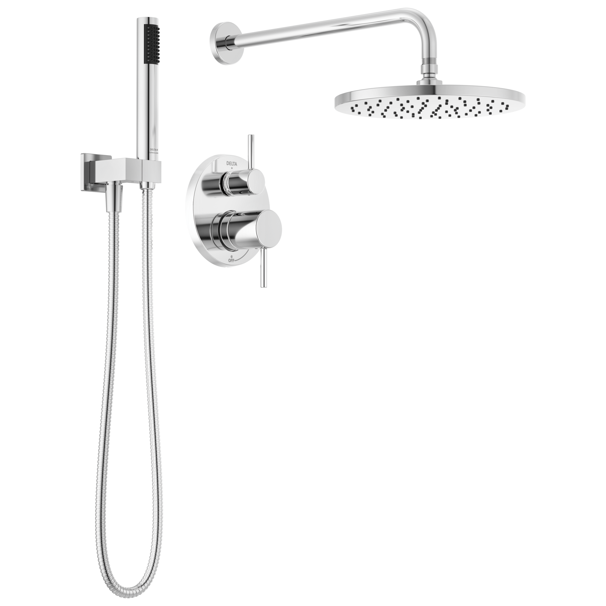 Delta Modern: Monitor 14 Series Shower with Raincan, Hand Shower ...