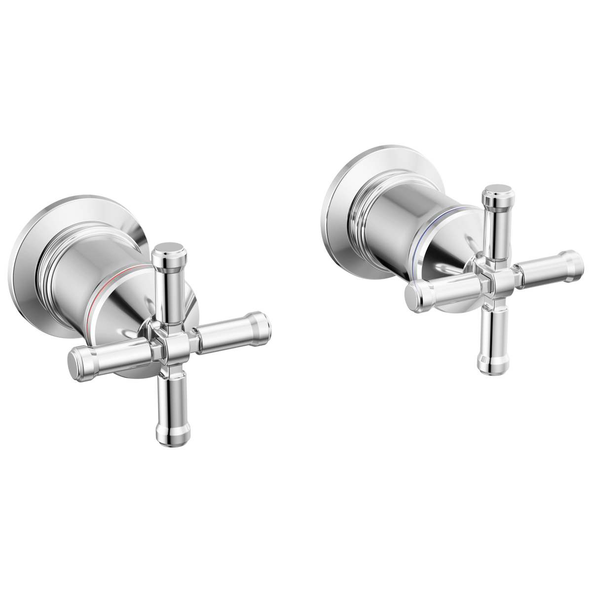Delta Broderick: Wall Mount Tub Filler Handle Kit-Cross | Luxury ...